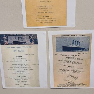 Titanic Journal Printables, Titanic Digital Collage Sheets, Vintage ...