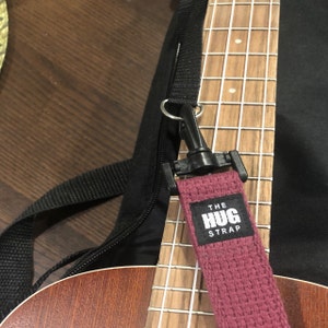 Ukulele Strap All in One Hug Strap Purple and Green Oilslick - Etsy