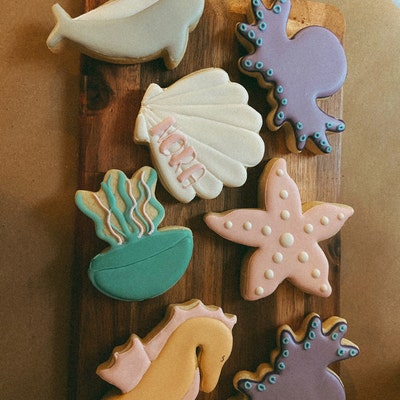 Ocean Cookies - Etsy