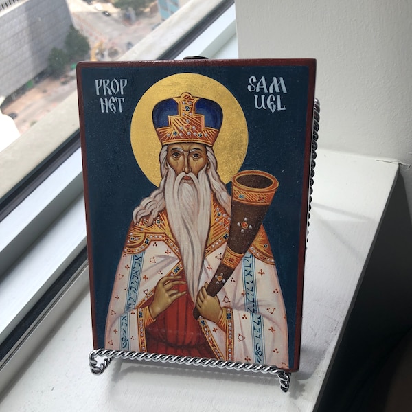 Prophet Samuel Icon Pr Samuel Icon Orthodox Icon Hand Painted Icon ...