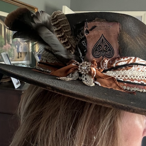 FANCY RANCHER Custom Burned Hat. - Etsy