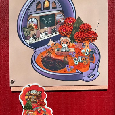 Nancy Drew Scoops Ice Cream Sticker Sheet Alibi in Ashes Laptop Gaming ...