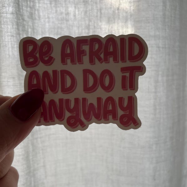 Sprinkle Kindness Like Confetti Sticker, CLEAR Background, Waterproof ...