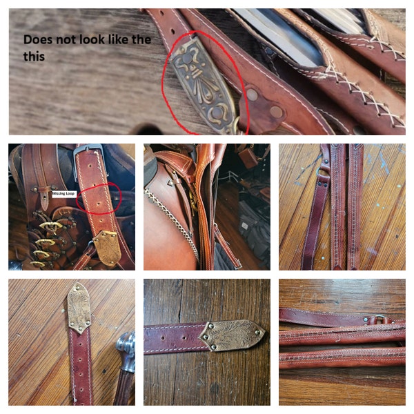 Leather Belt Tassets Faulds Skirt Armor of Tribal Barbarian With Rune ...