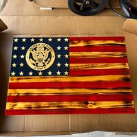 Choose Size and Qty .25 to 2.875 Mini Wood Stars Laser Cut Flag Making ...