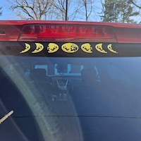 Phases of the Moon Vinly Decal // Car Decal // Window Decal // Multiple ...