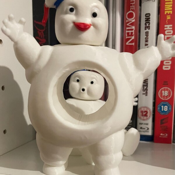 Mini Puft Stay Puft Set of 3 Ghostbusters With Heads - Etsy