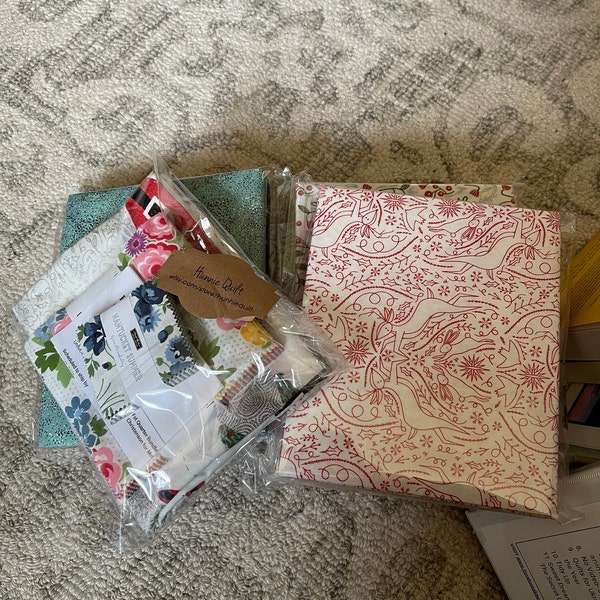 Fat Quarter Bundle Merrymaking by Gingiber for Moda 22 Fabrics 1 Panel - Etsy