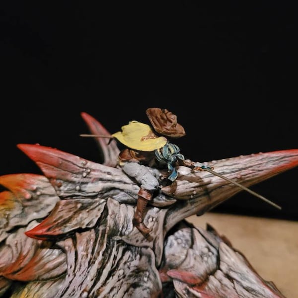 Knight Wanderer Miniature Inspired by Tarnished From Elden Ring 3D ...