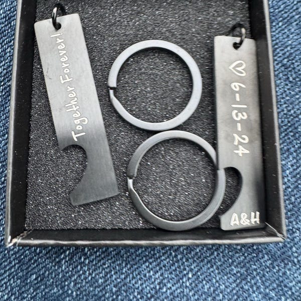 Personalized QR Code Keychain, Custom Code Keychain, Engraved Music ...