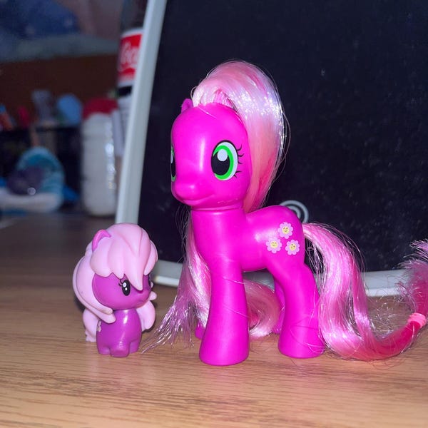 My Little Pony G1 - Honeysuckle - Flutter Ponies - * No Wings Included ...