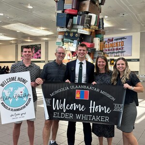 Welcome Home Missionary Banner Missionary Welcome Home Sign for 2 ...