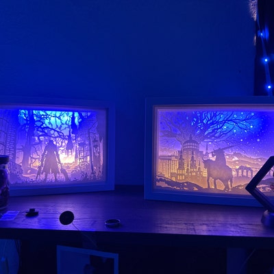 Fallout Light Box Gaming Room Decor Gaming Night Light - Etsy