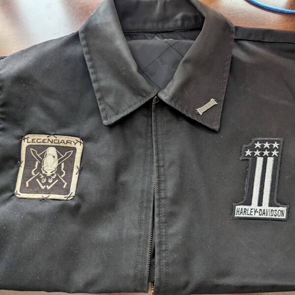 Harley Davidson Orange Double Eagle Embroidery Patch Set With Top ...