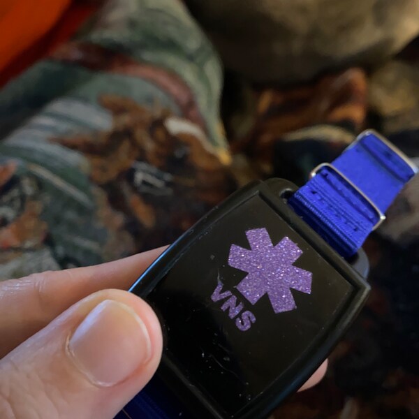 VNS Magnet Identifier Vinyl- Vagus Nerve Stimulator - VNS Band Vinyl - Etsy