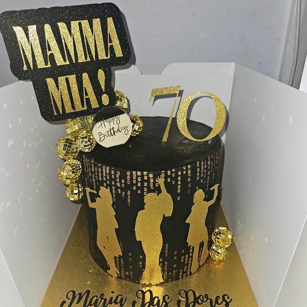 Mamma Mia Cake Topper | Custom Cake Topper | Birthday Cake Topper ...