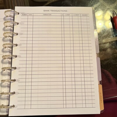 Printable Monthly Routine Tracker Habit Tracker Accountability Insert ...