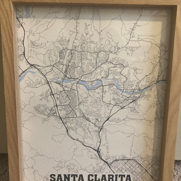 Four Custom City Maps Poster, Discount Set, Personalized Map Print Gift ...