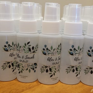 Bulk 50 Bug Spray Bottles & Labels 48 Templates Be Smitten Not Bitten ...