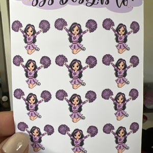 Miss Lady D Movie Theater Sticker Sheet - Etsy