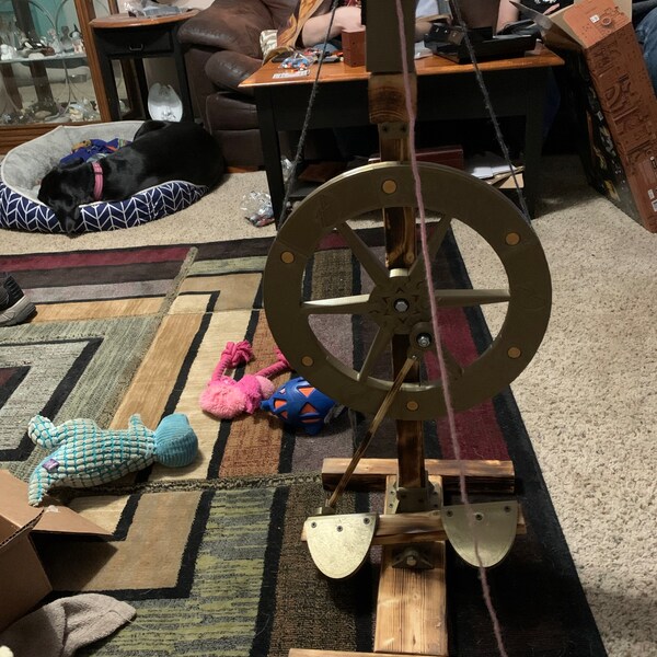 DIY Spinning Wheel Kit: Unassembled Craft Wheel - Etsy