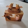 Bird Automaton (it Hops and Spins in the Nest When You Turn the Hand ...