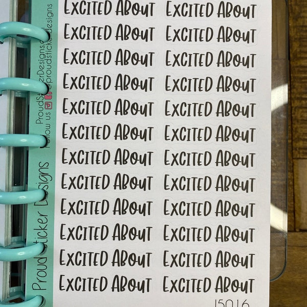 Currently Prompt Journaling Script Stickers - Etsy