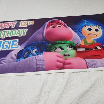 Inside Out 1 Popcorn Boxes Personalized With a Name and Age 12 Pack 100 ...