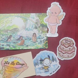 Angel and Devil Sticker Waterproof Sticker Laptop Stickers Stickers for ...