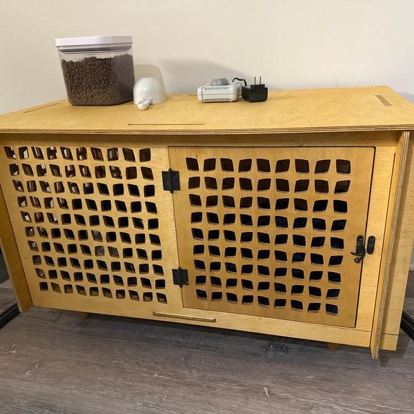 Stylish Dog Crate, Modern Dog House, Decorative Dog Crate, Large Dog ... Stylish Dog Crate, Modern Dog House, Decorative Dog Crate, Large Dog ...