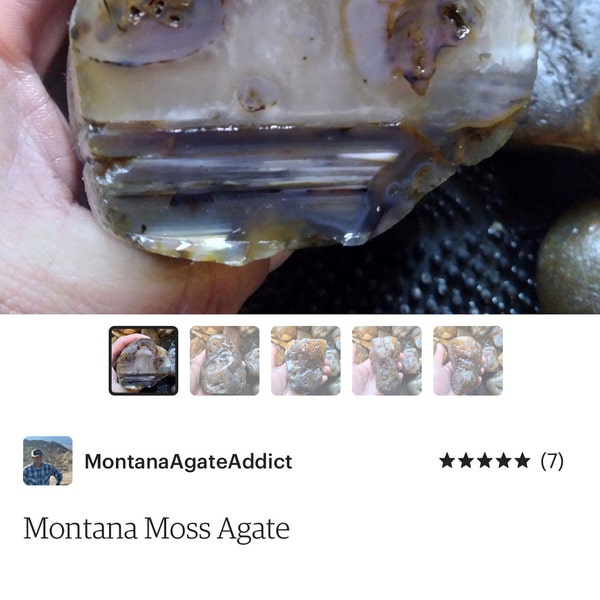 Low Grade Montana Agate - Etsy