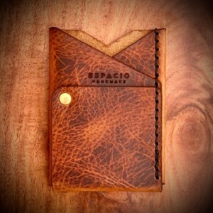 Big Spender Minimalist Leather Wallet, Simple Front Pocket Wallet, Slim ...