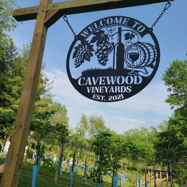 Personalized Ranch Entrance Sign, Ranch Name Sign, Farmhouse Metal Sign ...