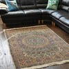 3x6 Blue Distressed Tribal Vintage Accent Rug, Oriental Turkish ...