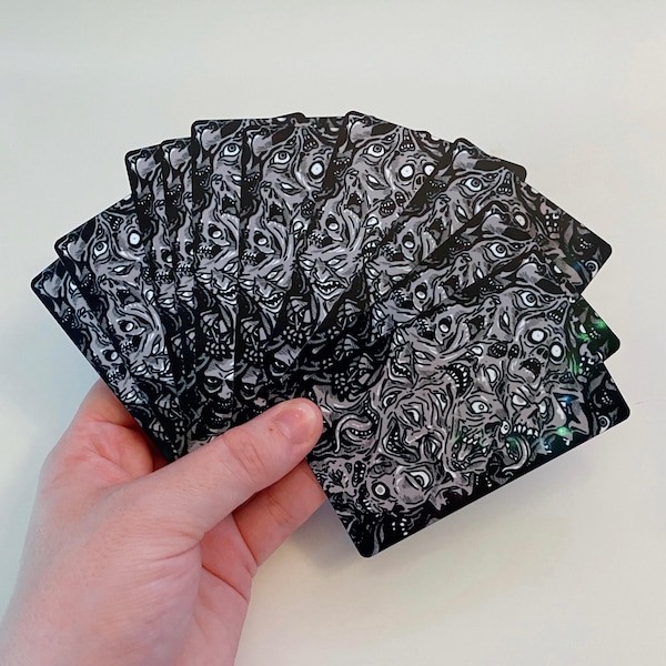 Obake Handprint Decal - Etsy