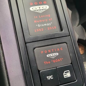 GTO Console Badge 2004 - Etsy