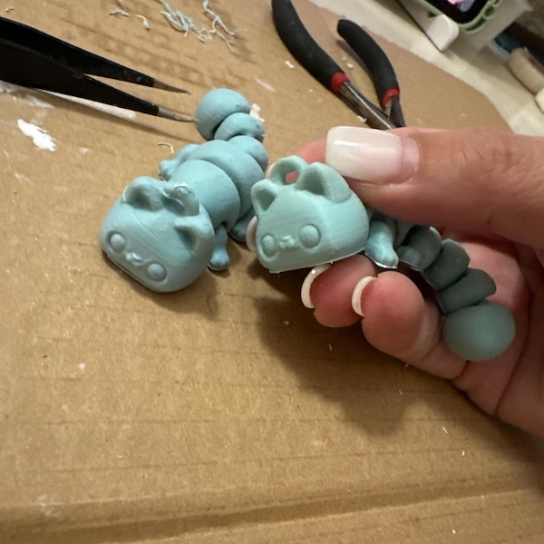 Cute Cow, .STL File for 3d Printing, Articulated, Cute Pet Flexi, Print ...