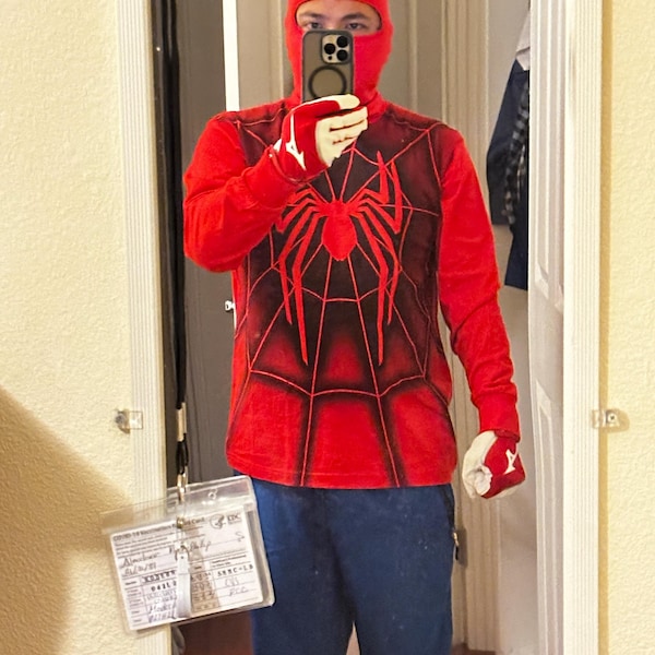 The Human Spider Shirt - Sam Raimi (spider Man 2002 Movie) Tobey ...