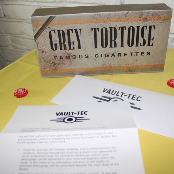 Un-official Handmade Fallout 4 - Cardboard Box Props - Etsy