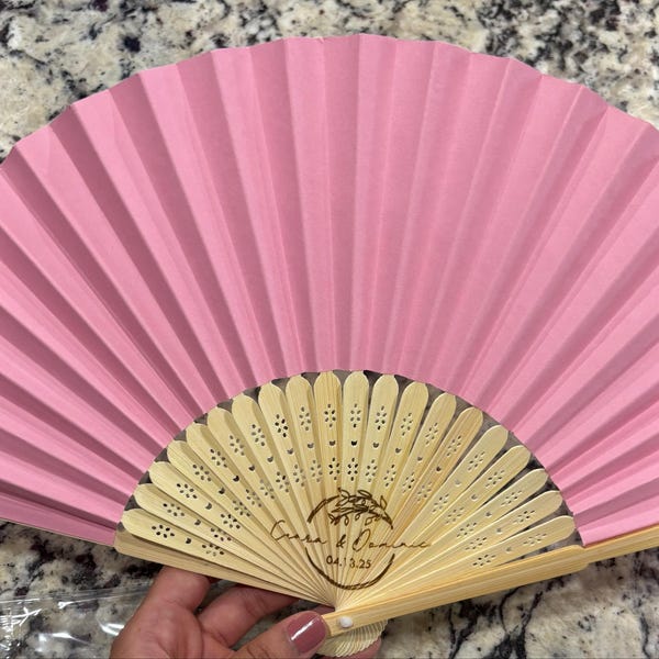 Bulk Graduation Fan Class of 2024 Custom Graduation Favor Fan ...