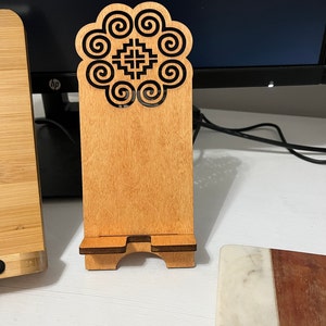 Hmong Wooden Phone Stand Phone Holder - Etsy
