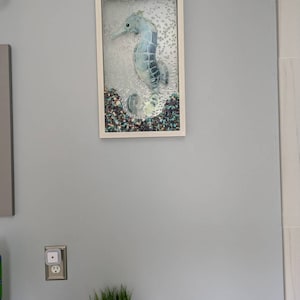 Jellyfish Glass Window, Art, Ocean, Beach, Chunky Glass, Outer Banks ...