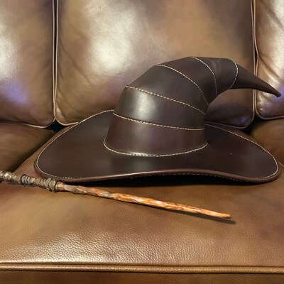 Wizard Hat Pattern Witch Hat Leather DIY Pdf Download - Etsy