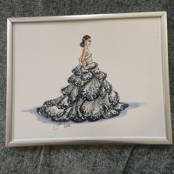 Junon (fashion Illustration Print) - Etsy