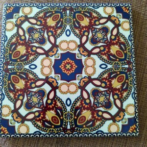 Vintage Birds Designs Mixed Mosaic Tile Pieces Ceramic - Etsy