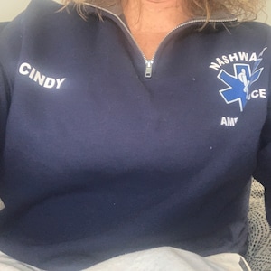 Personalized EMS EMT stars and Stripes With | Etsy