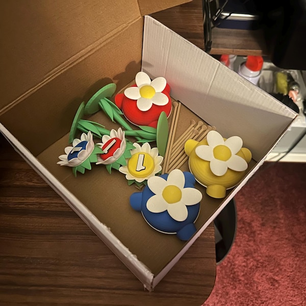 Pikmin Onion Figure Set of 3 - 3D Printed - Etsy