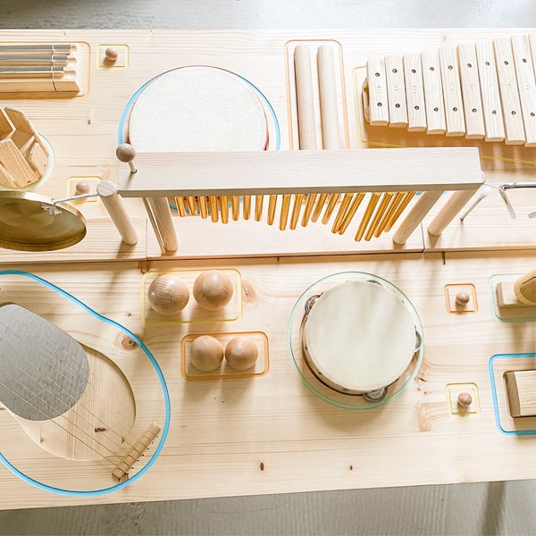 Percussion Instruments Wall Board Percussion Wooden Instruments for ...