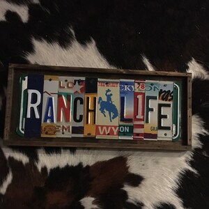Custom Rustic Empty Wood License Plate Display Frame With Key - Etsy