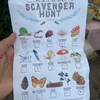 Printable Nature Scavenger Hunt for Kids Watercolor Full Color for ...